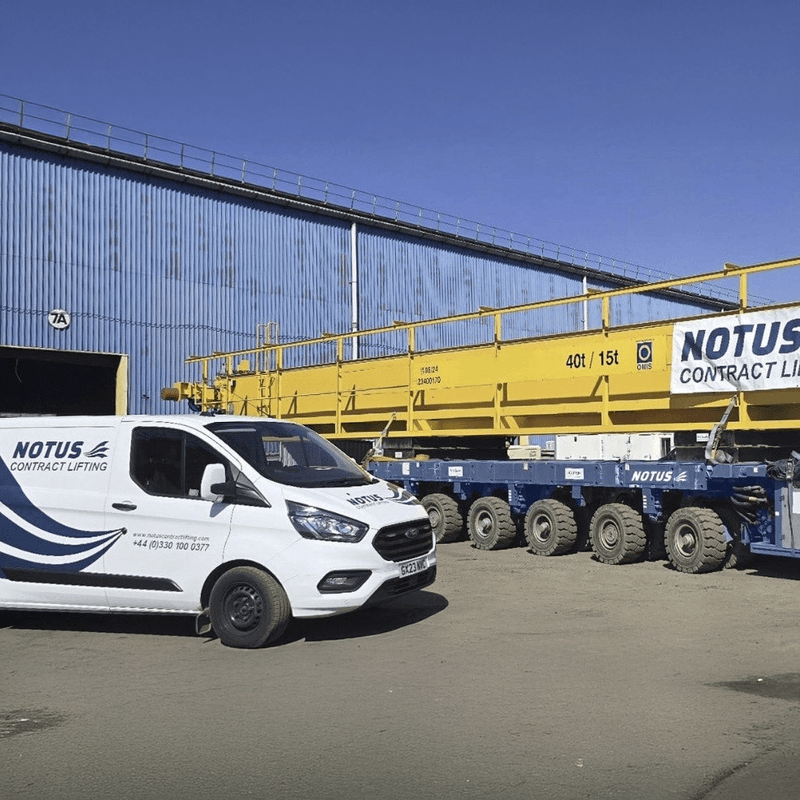 Home | Notus Fagioli | Contract Lifting & Heavy Lift Engineering UK